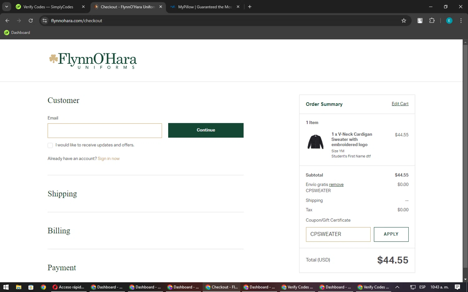 FlynnO'Hara Coupon Codes - 15% Off | October 2024