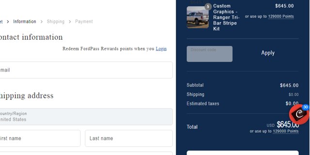 Ford Parts Promo Codes & Black Friday 2024 Deals - $20 Off