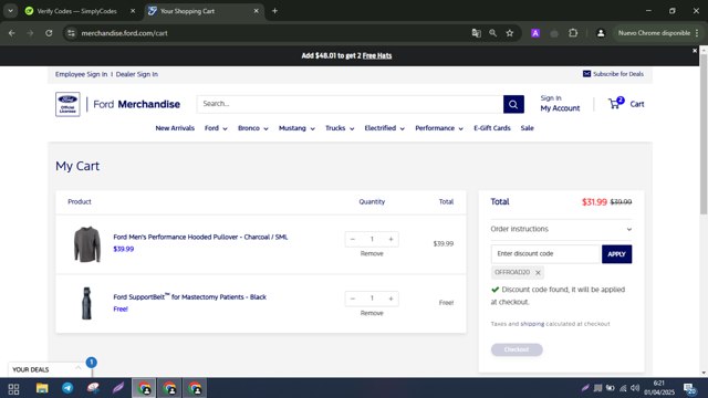 Ford Parts Promo Codes (3 Verified) - 20% Off Apr 2025