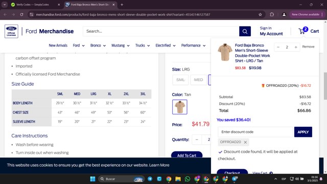 Ford Parts Promo Codes - 20% Off | January 2025