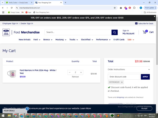 Ford Parts Promo Codes (3 Verified) - 20% Off Apr 2025