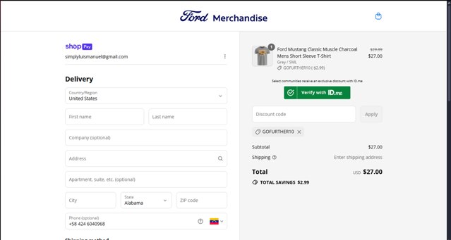 Ford Parts Promo Codes (3 Verified) - 15% Off Jul 2025