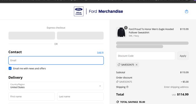 Ford Parts Promo Codes (3 Verified) - 20% Off May 2025