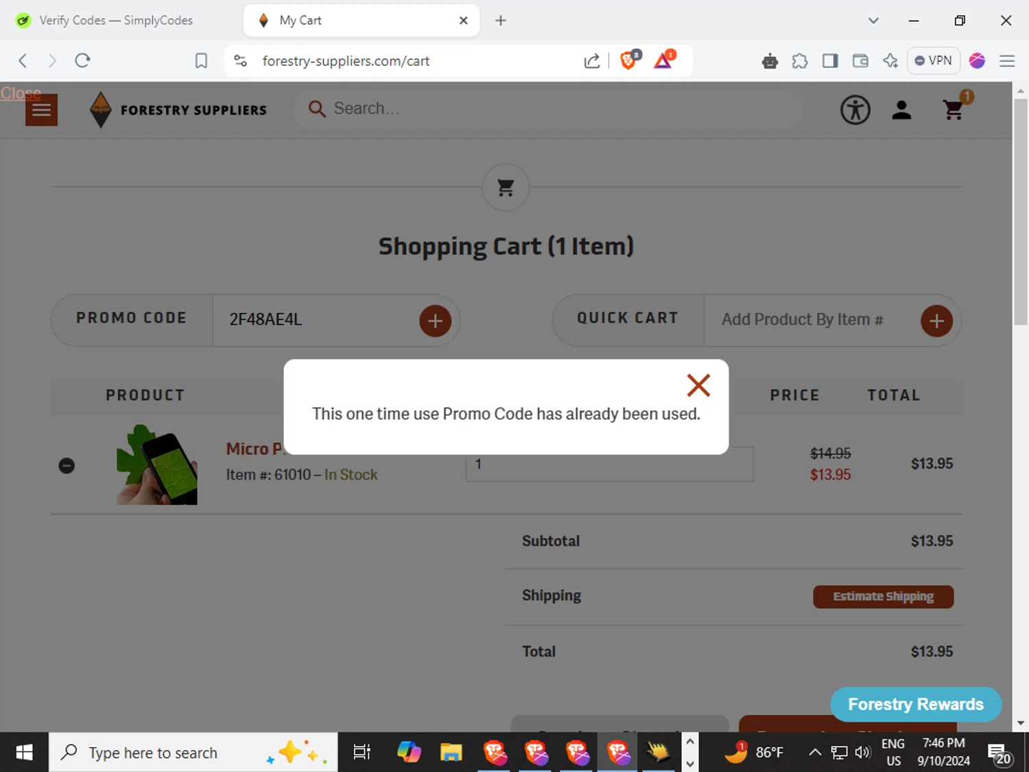 Forestry Suppliers Promo Codes - 10% Off | September 2024