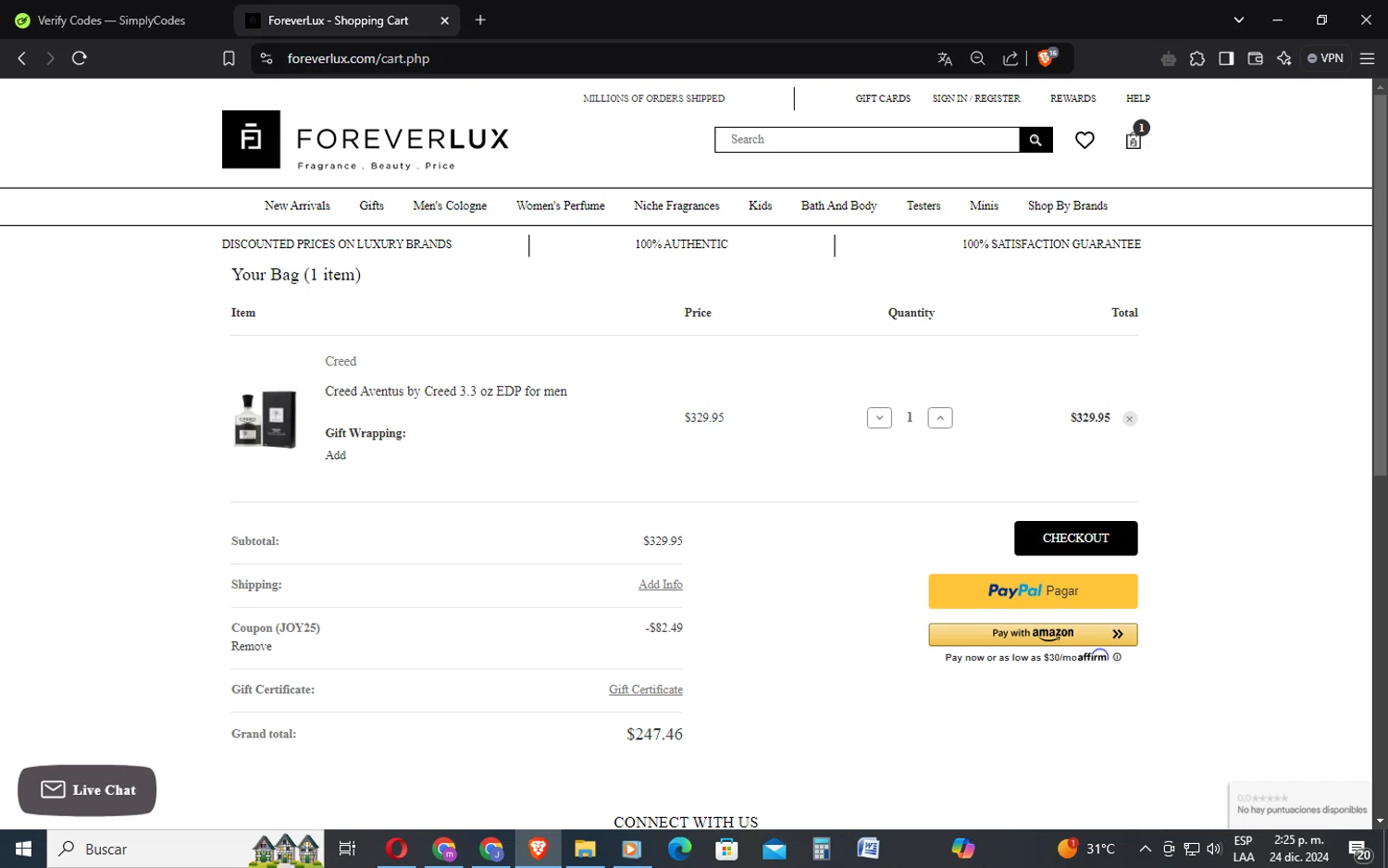 ForeverLux Coupons - 21% Off | January 2025