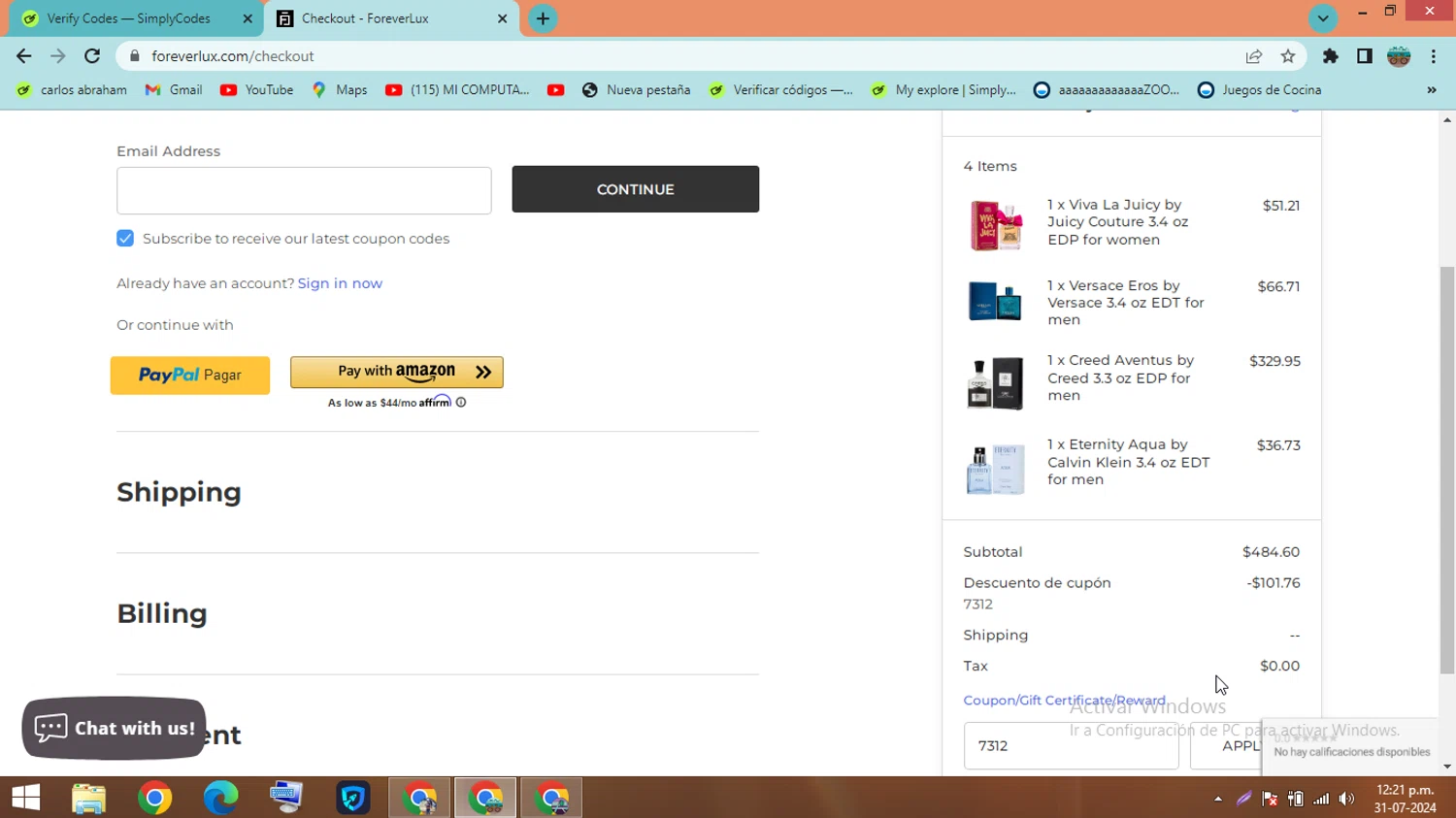 ForeverLux Coupons - 21% Off Coupon Codes in August 2024 | SimplyCodes