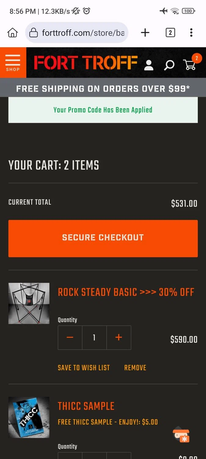 Fort Troff Promo Codes - 10% Off | September 2024