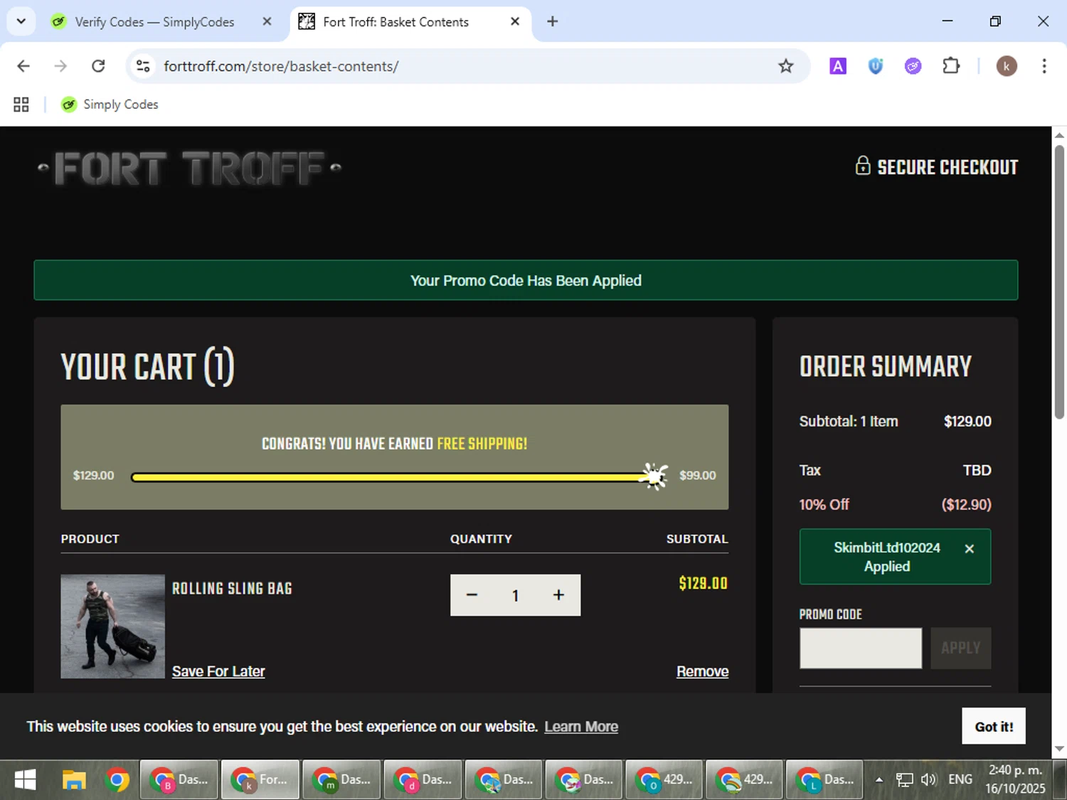 Fort Troff Promo Codes - 10% Off (2 Verified) Dec 2025