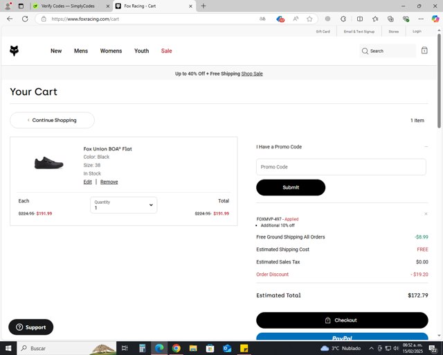 Fox Racing Promo Codes (3 Verified) - 10% Off Mar 2025