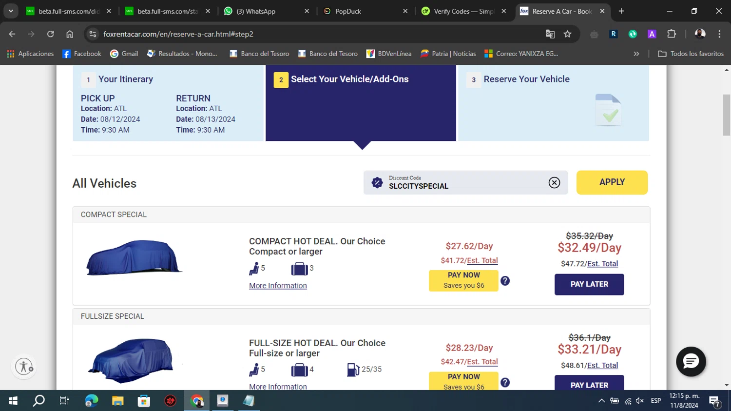 Fox Rent A Car Discount Codes - 30% Off | September 2024