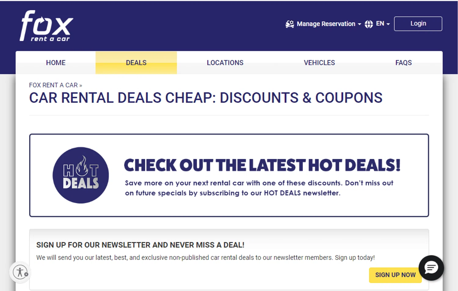 Fox Rent A Car Discount Codes - 30% Off | October 2024