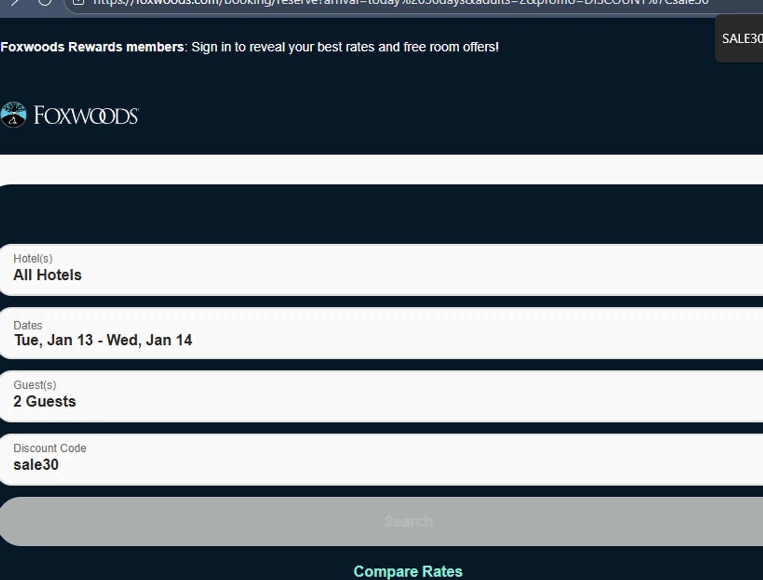 Foxwoods Promo Codes - 10% Off (3 Verified) Jan 2026