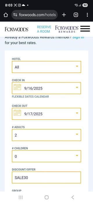 Foxwoods Promo Codes (2 Verified) - 30% Off w/Code Oct 2025