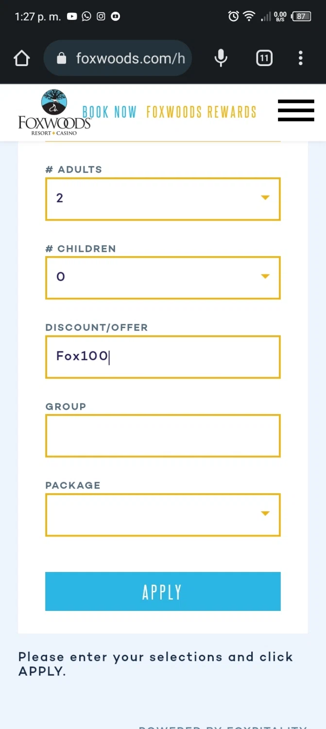 Foxwoods Discount Codes - 20% Off | January 2025