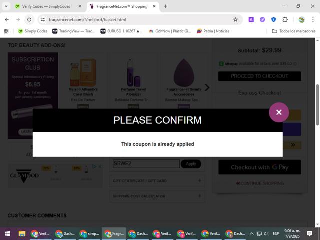 FragranceNet.com Promo Codes - $20 Off Sep 2025