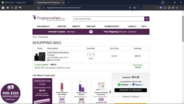 FragranceNet.com Promo Codes - $20 Off Jun 2025