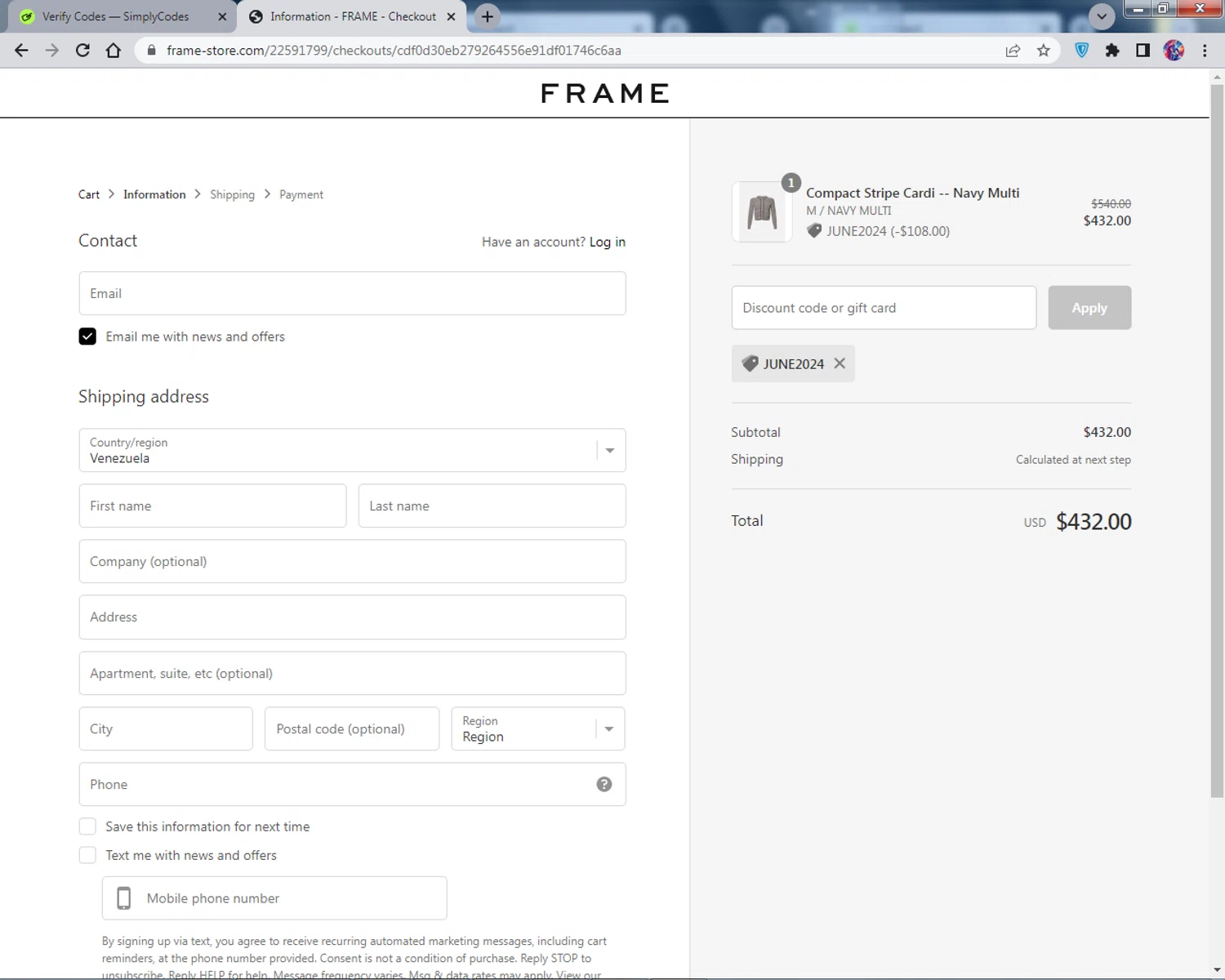 Frame Promo Codes – 20% Off | June 2024