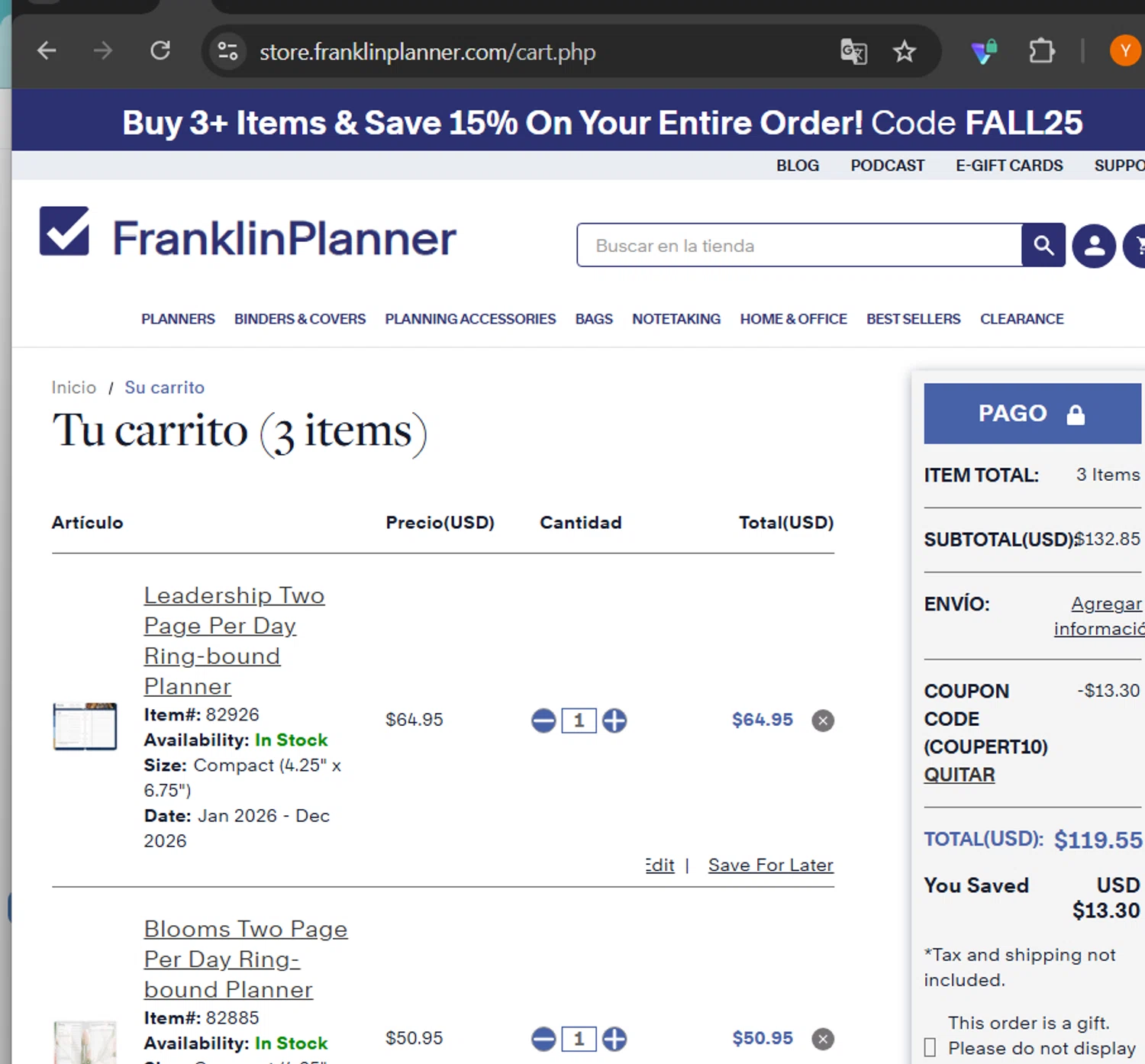 Franklin Planner Promo Codes - 20% Off Oct 2025