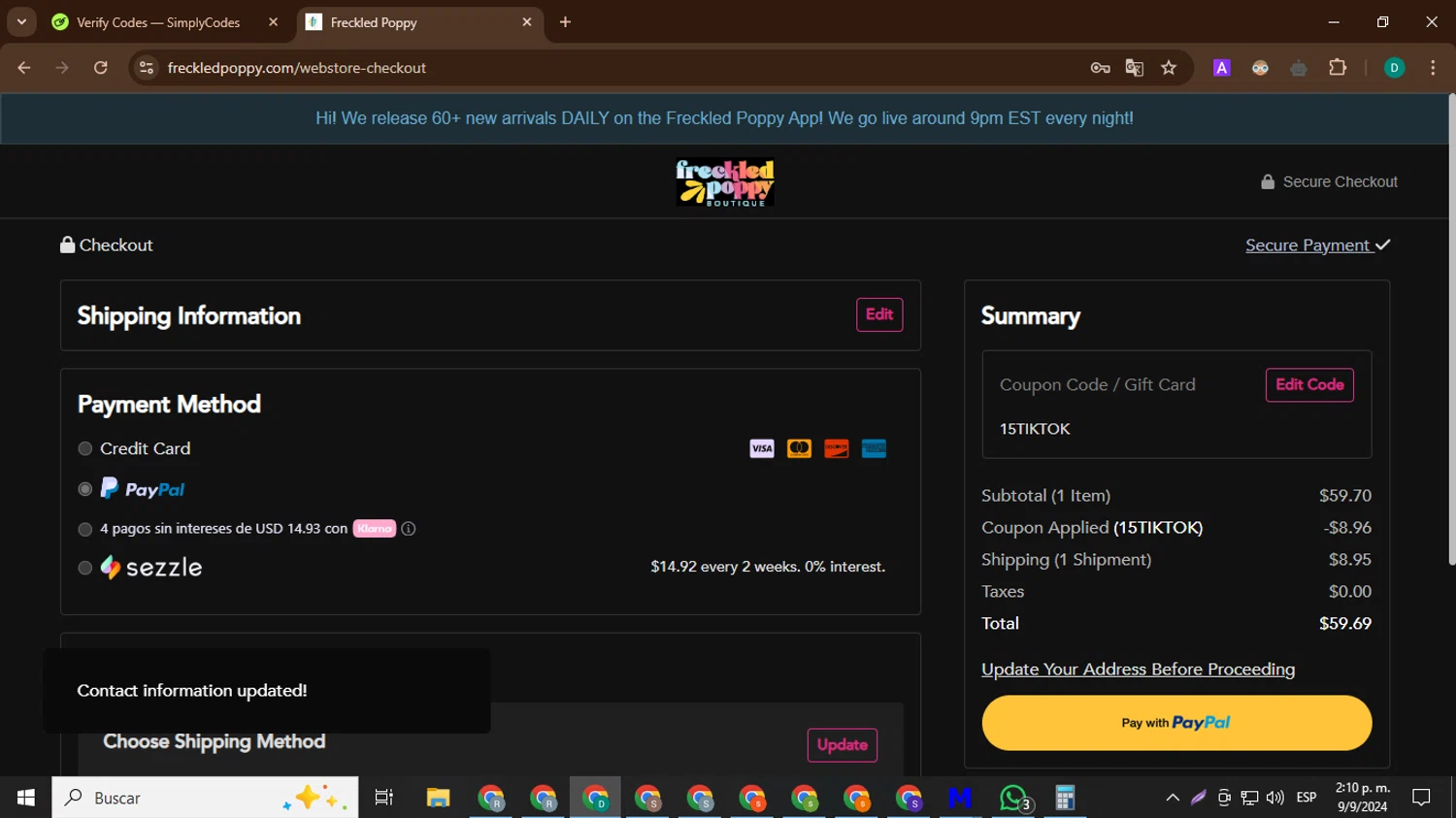 Freckled Poppy Coupon Codes - 10% Off | October 2024