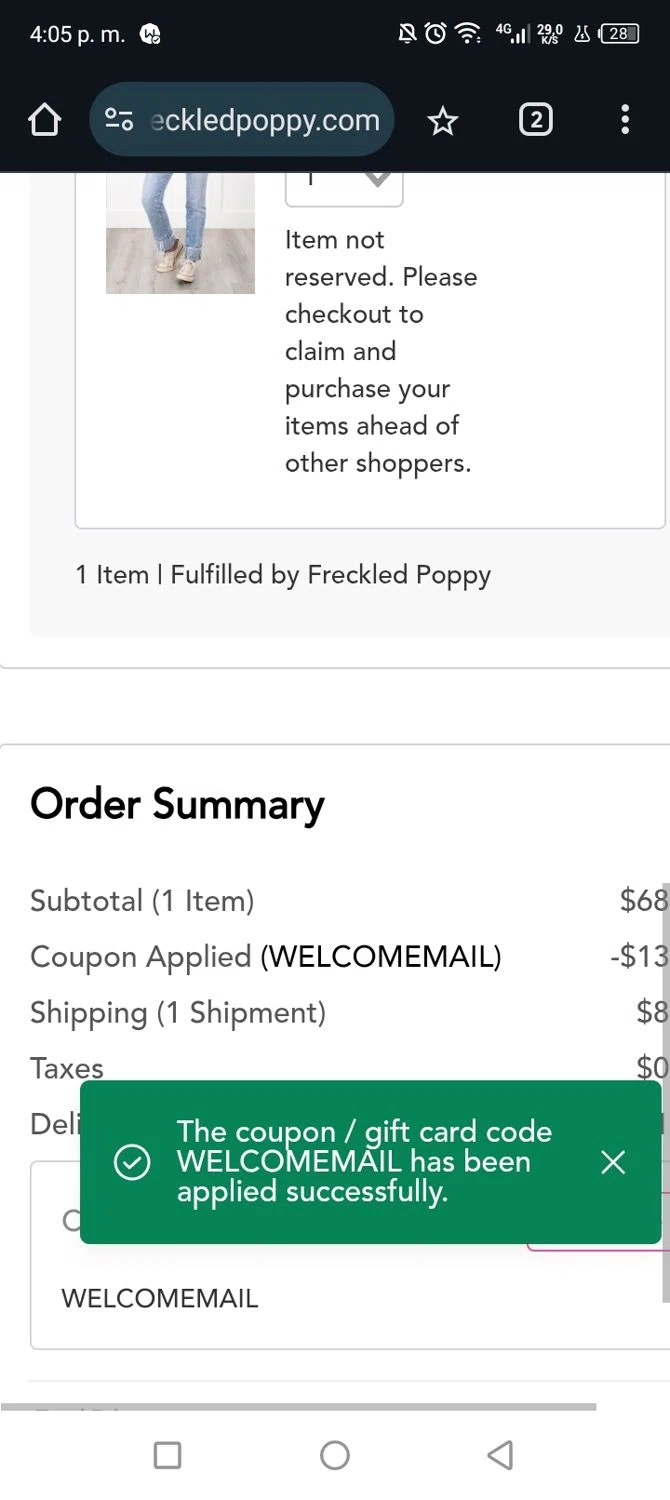 Freckled Poppy Coupon Codes (11 Verified) - 20% Off Jan 2025