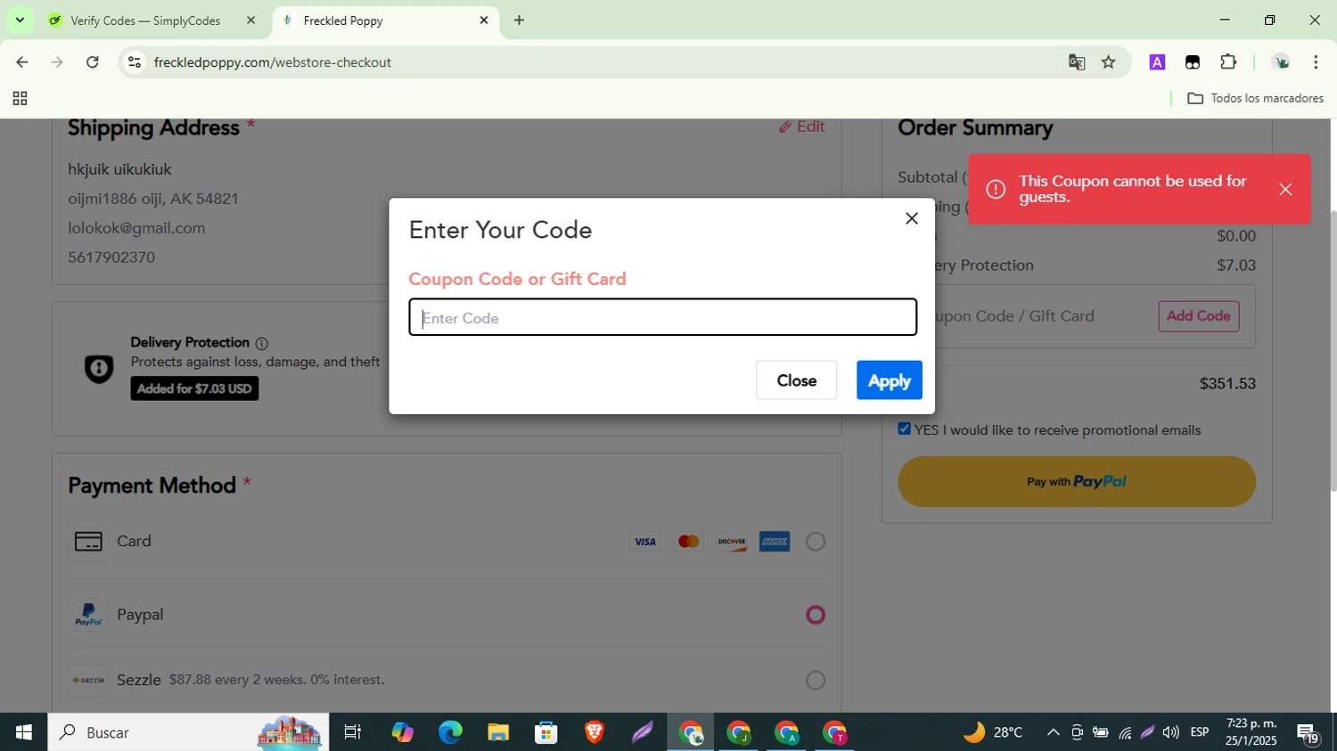 Freckled Poppy Coupon Codes (11 Verified) - 20% Off Jan 2025