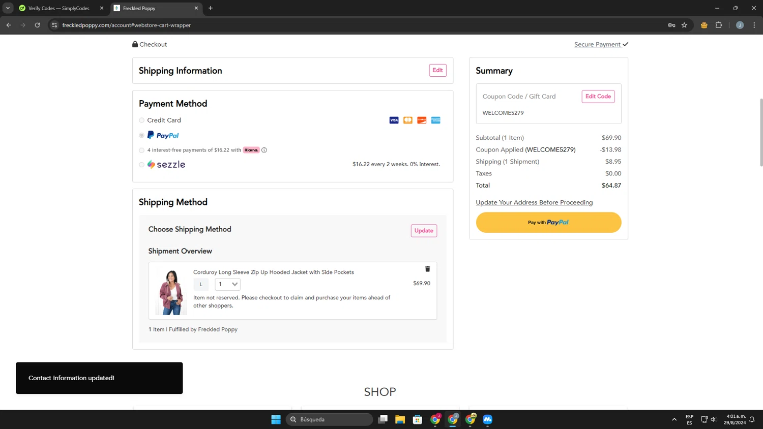 Freckled Poppy Coupon Codes - 10% Off | October 2024