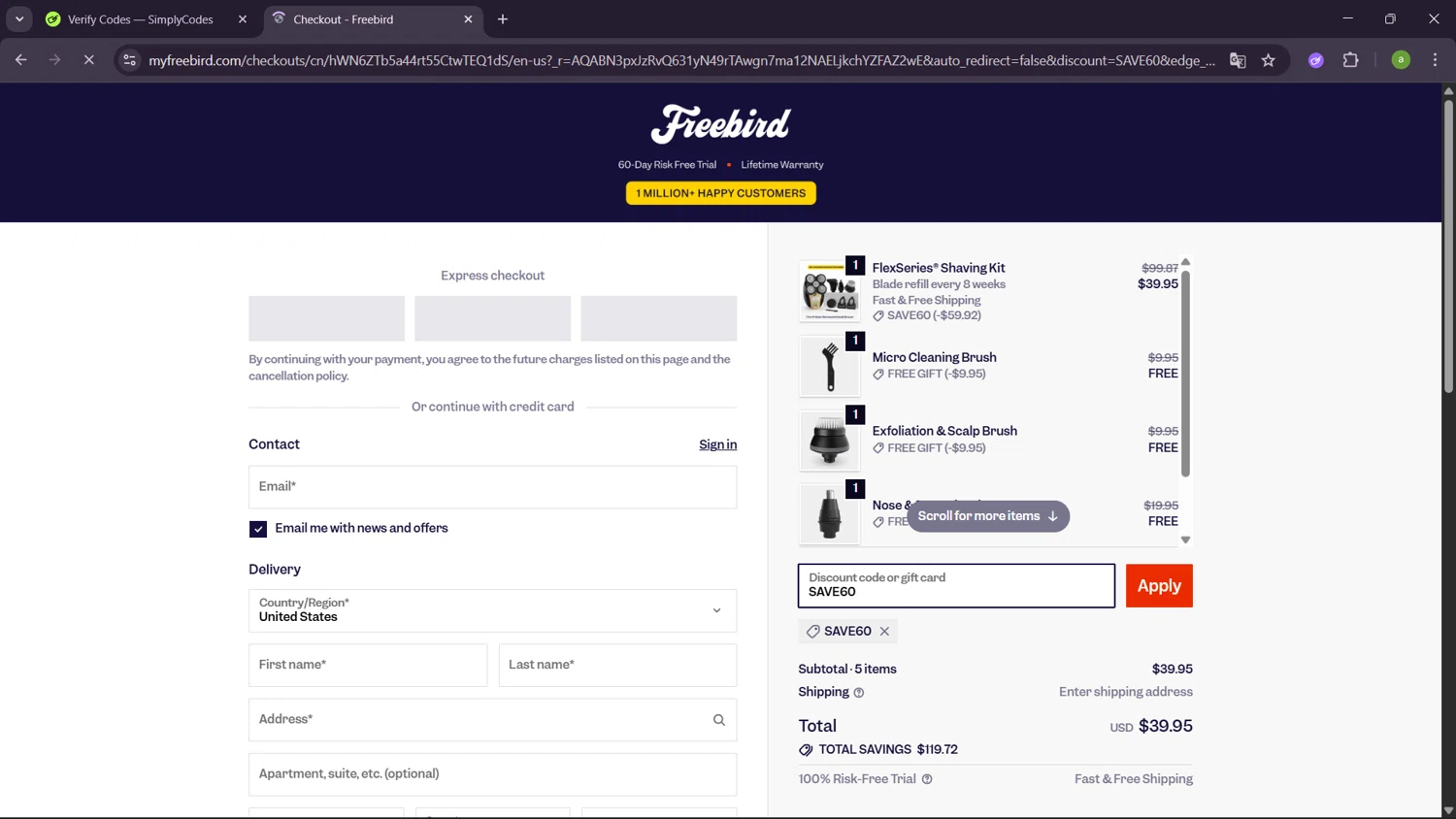 Freebird Promo Codes - 50% Off (31 Verified) Dec 2025