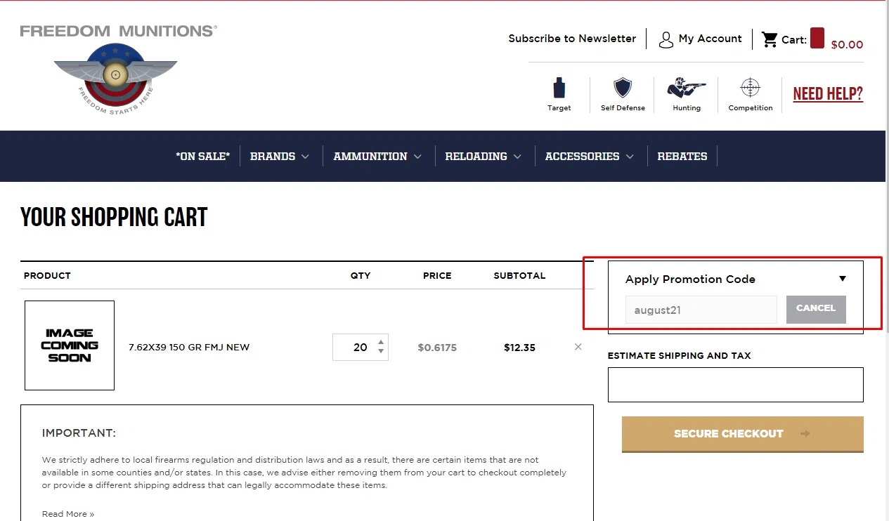 Freedom Munitions Promo Codes - 5% Off Coupon Codes in August 2024 ...