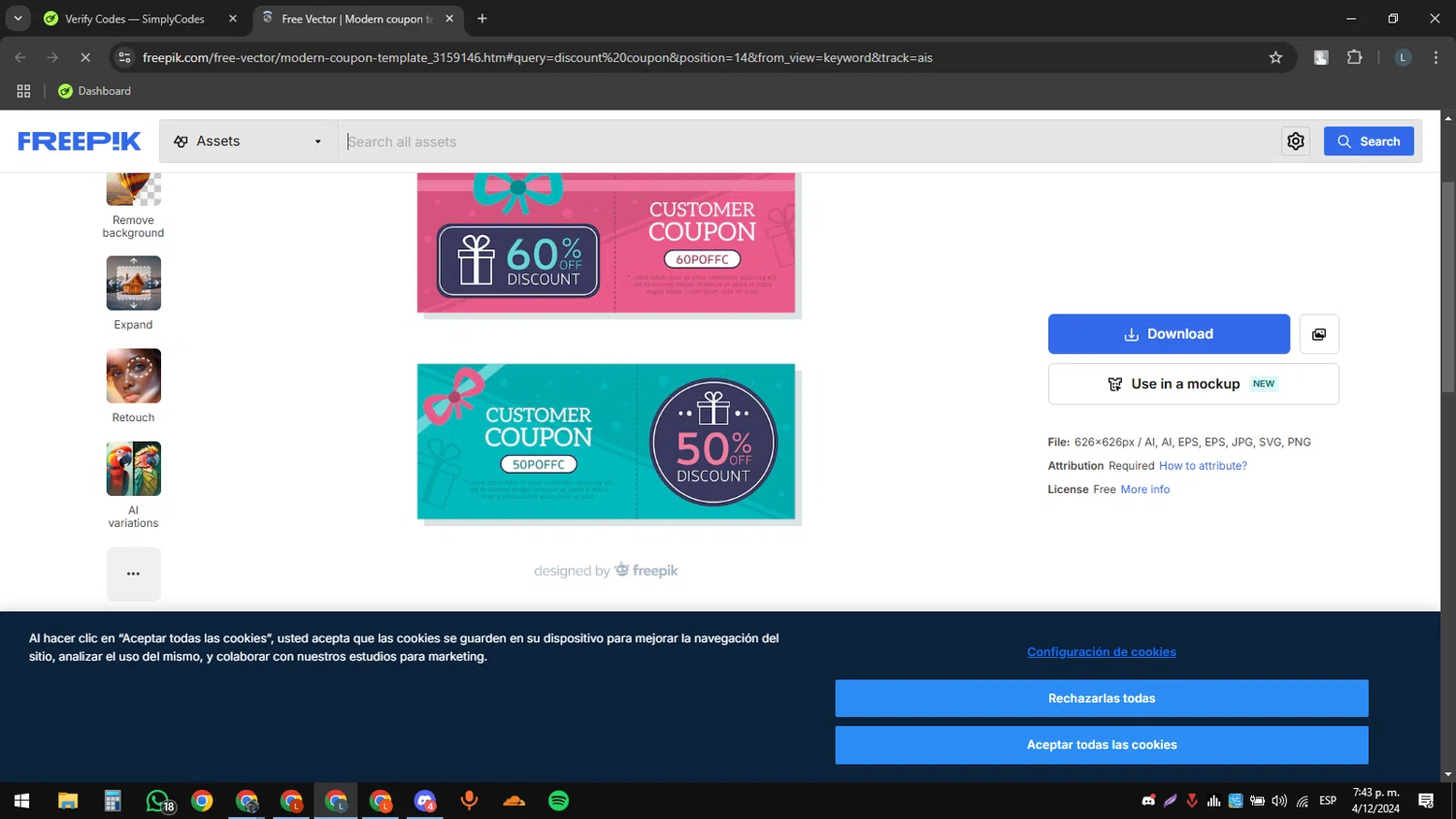 Freepik Coupons - 20% Off | December 2024