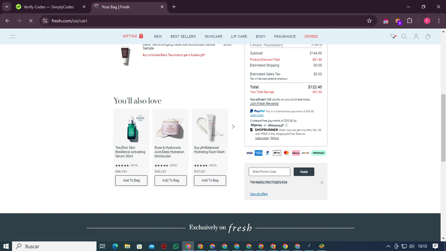 Fresh Promo Codes - 15% Off | December 2024