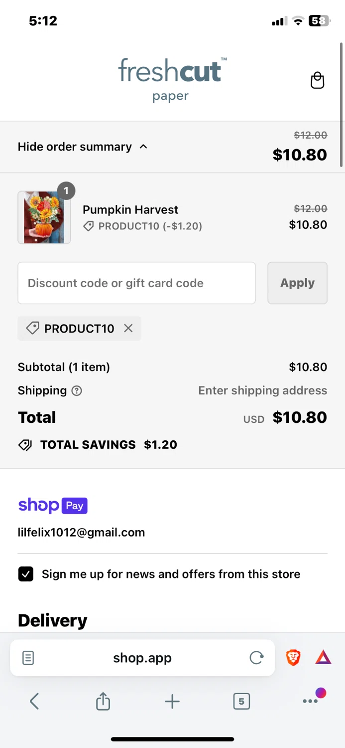 FreshCut Paper Discount Codes - 20% Off | December 2024