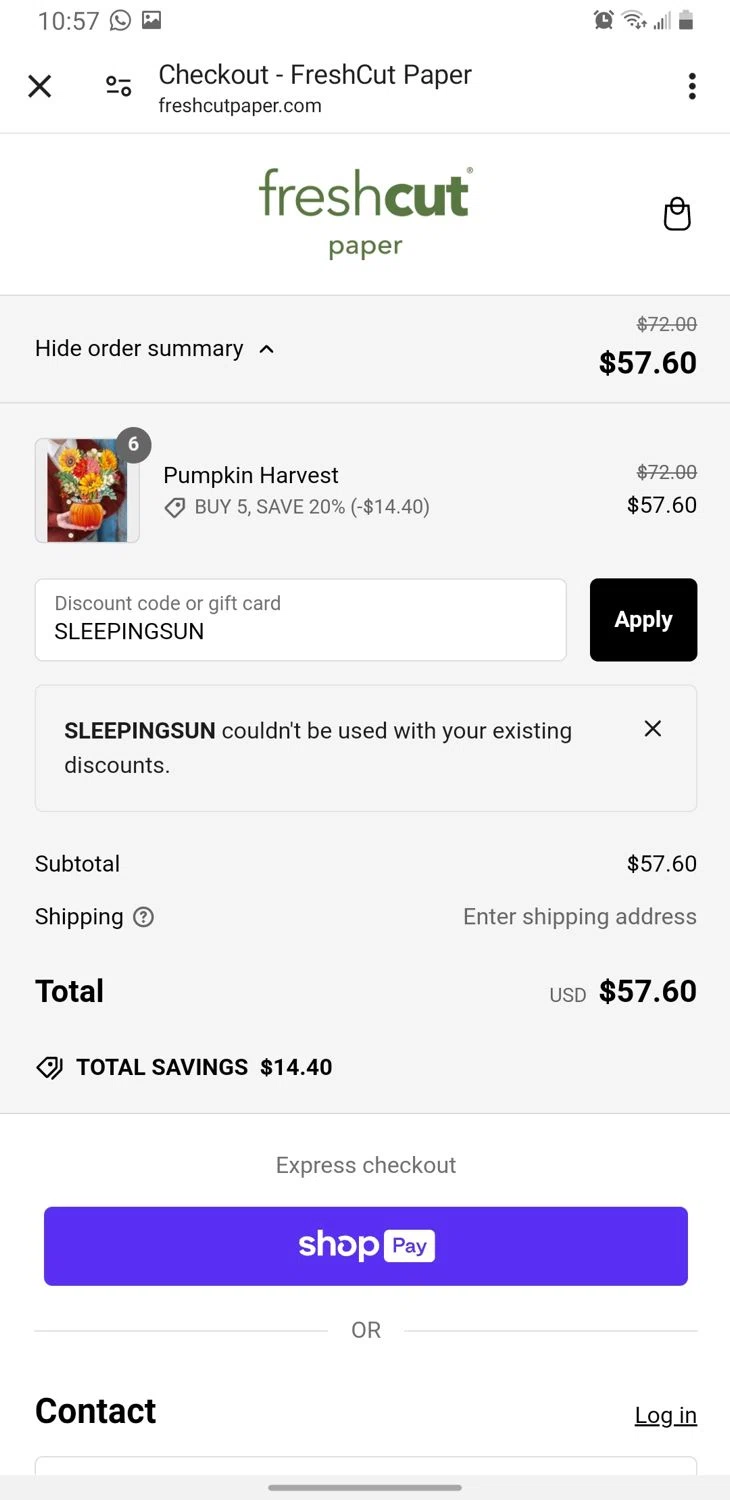 FreshCut Paper Discount Codes - 20% Off | January 2025