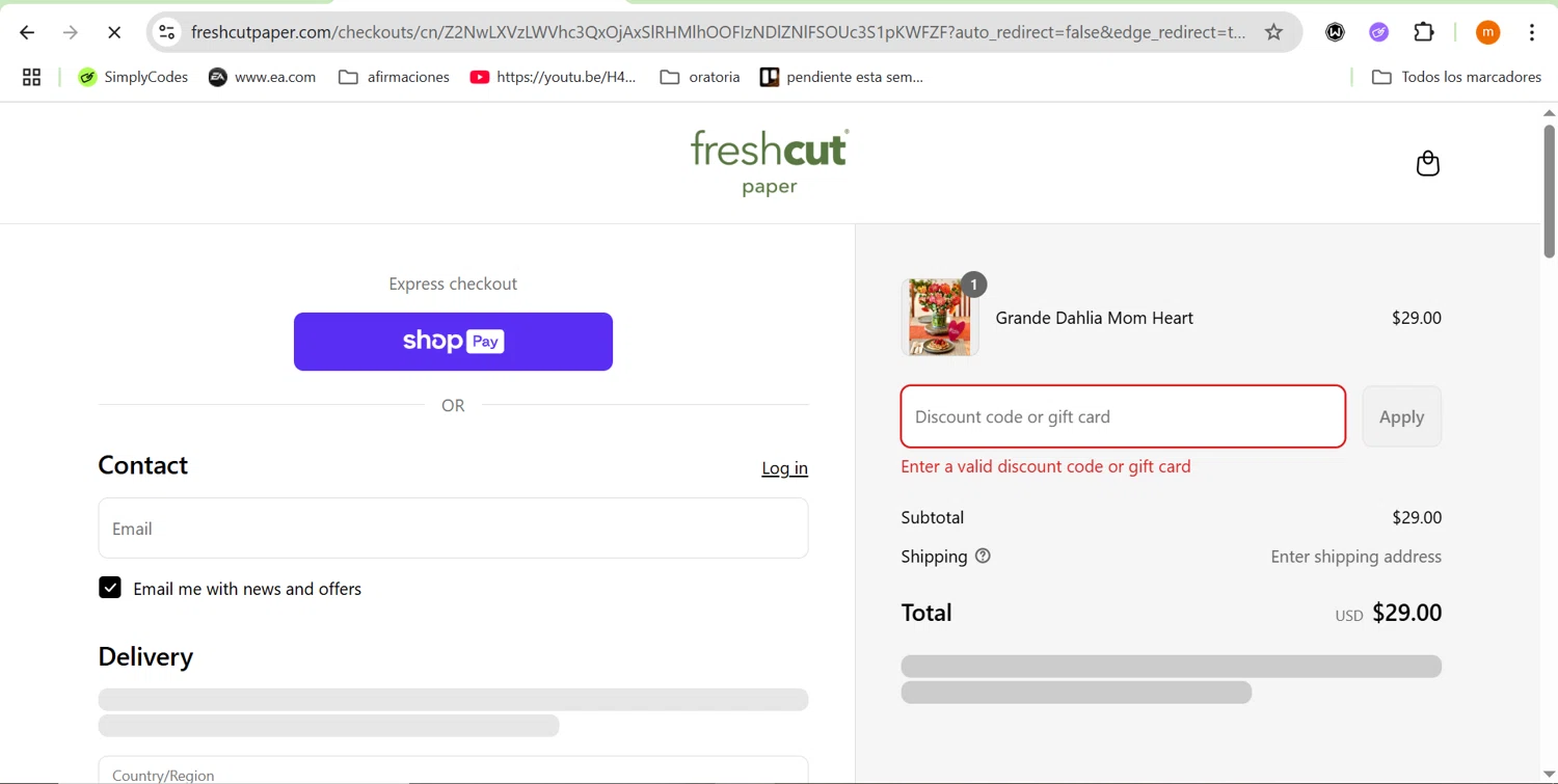 FreshCut Paper Promo Codes - 10% Off Aug 2025