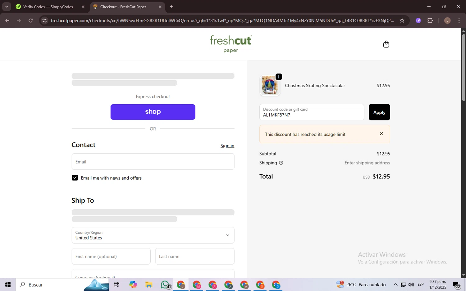 FreshCut Paper Promo Codes - 15% Off Coupons Dec 2025