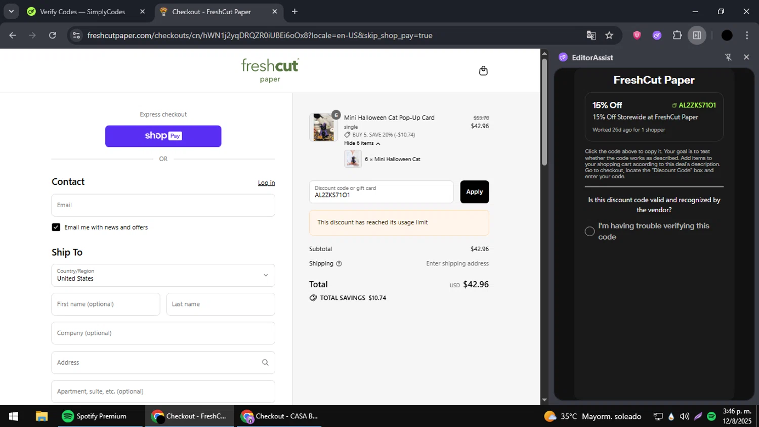 FreshCut Paper Promo Codes - 10% Off Coupons Aug 2025
