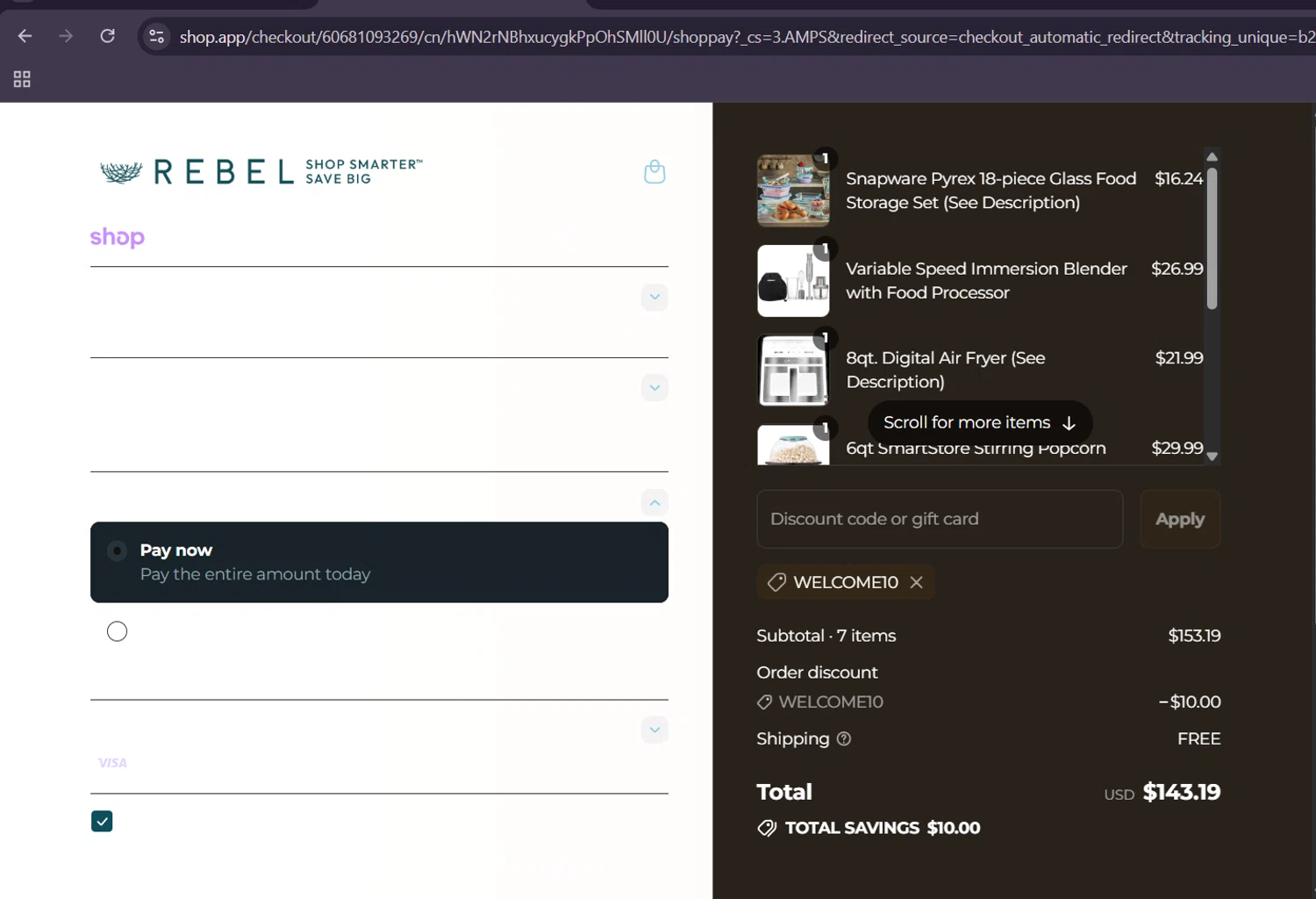 REBEL Discount Codes - $10 Off (1 Verified) Sep 2025