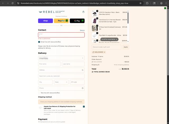 REBEL Discount Codes - $10 Off (1 Verified) Oct 2025
