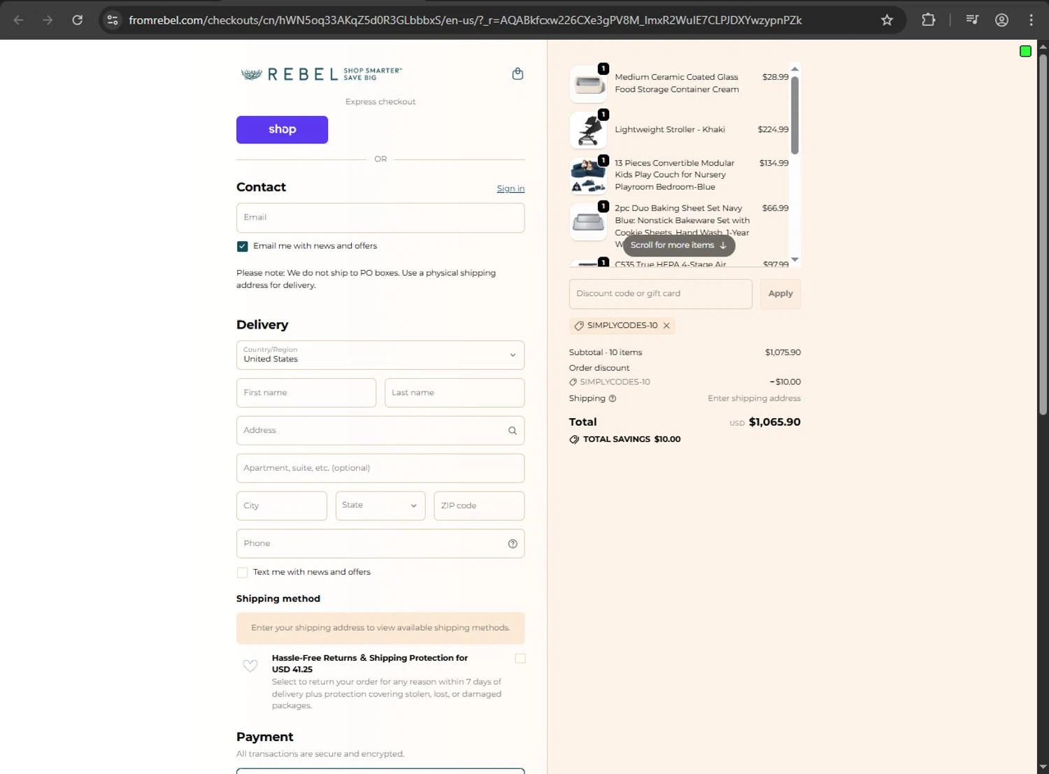 REBEL Promo Codes - $10 Off (2 Verified) Dec 2025