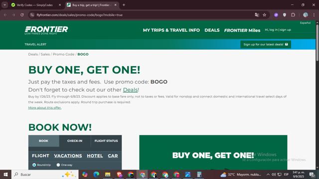 Frontier Airlines Promo Codes - 50% Off Sep 2025