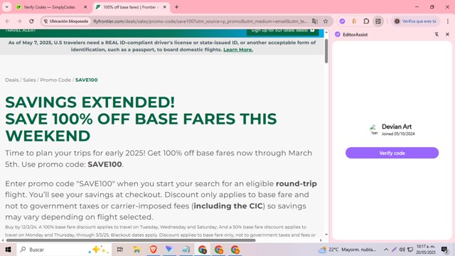 Frontier Airlines Promo Codes - 100% Off Jun 2025