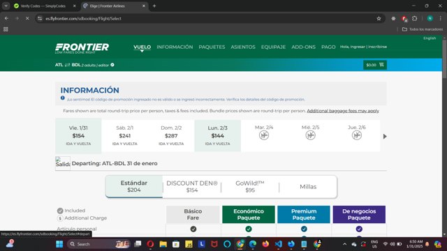 Frontier Airlines Promo Codes (6 Verified) - w/Code Feb 2025