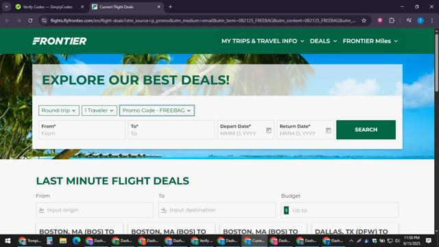 Frontier Airlines Promo Codes - 50% Off Oct 2025