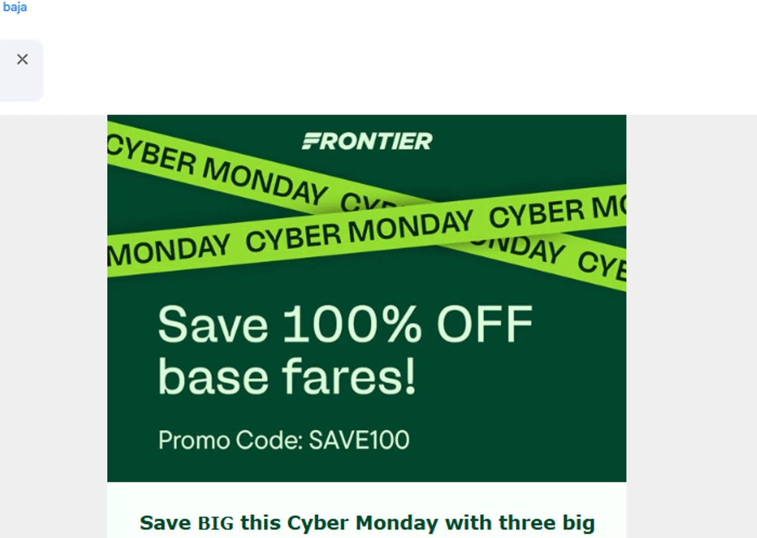Frontier Airlines Promo Code - $100 Off Dec 2025