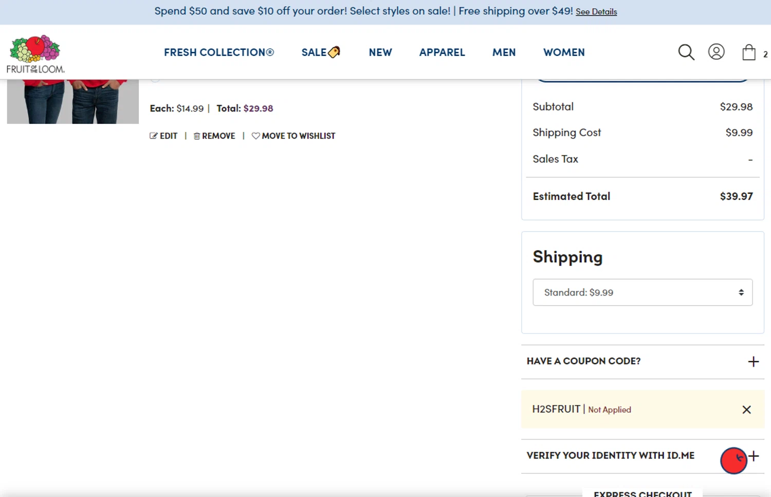 Fruit of the Loom Coupon Codes - 20% Off | October 2024