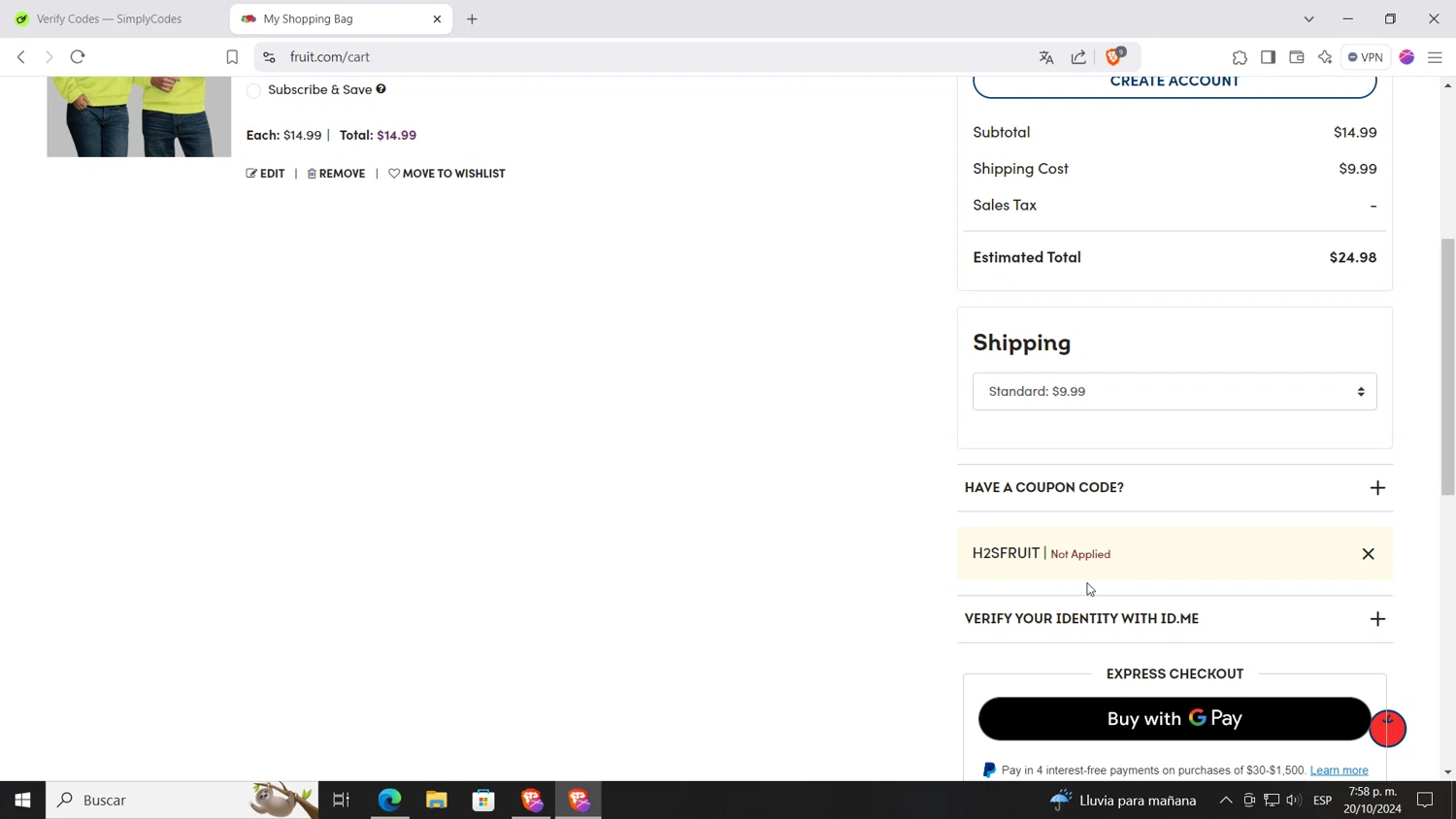 Fruit of the Loom Coupon Codes - 20% Off | October 2024