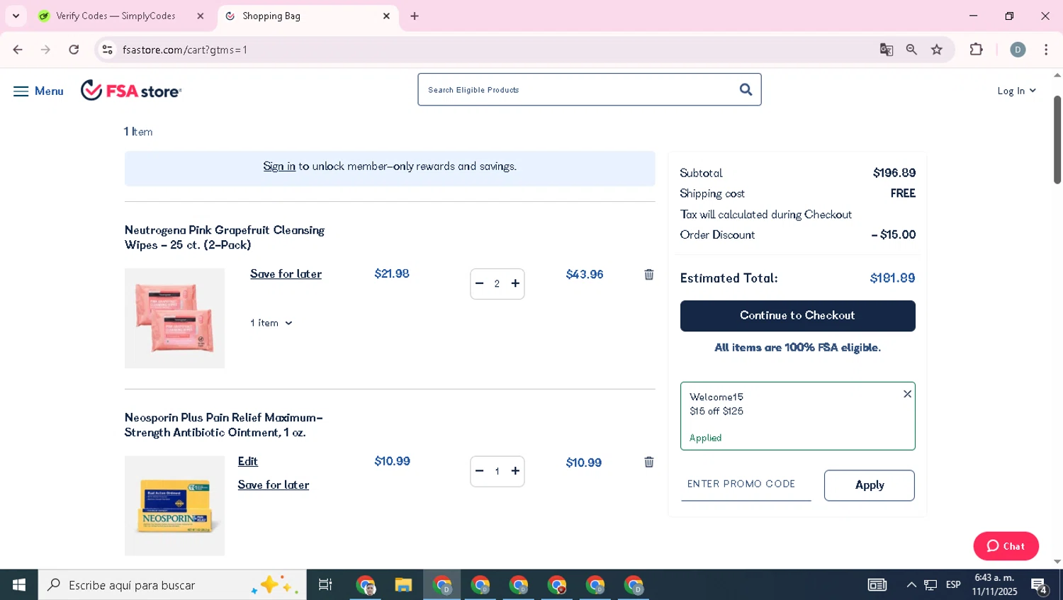 FSA Store Promo Codes - $15 Off (4 Verified) Jan 2026