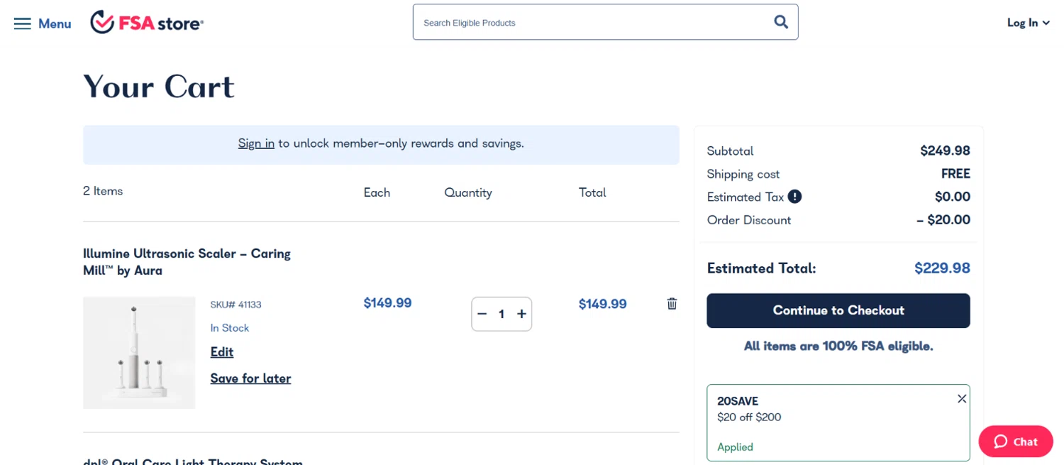 FSA Store Promo Codes - $35 Off (9 Verified) Sep 2025