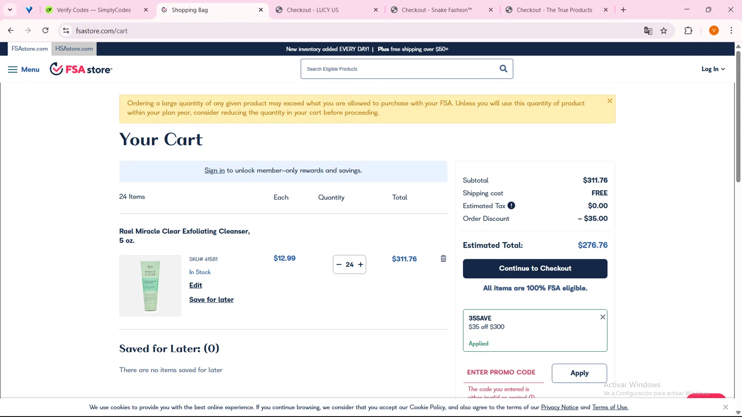 FSA Store Promo Codes - $15 Off (7 Verified) Dec 2025