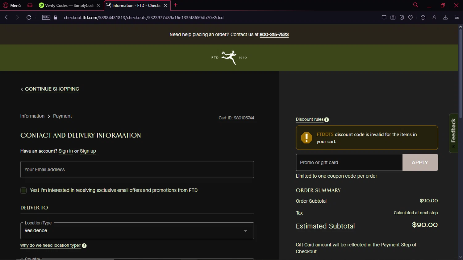 FTD Coupon Codes - $10 Off | October 2024