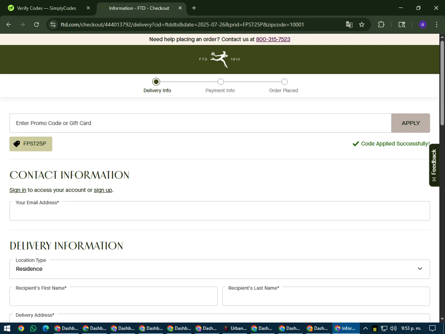 FTD Promo Codes - 25% Off (24 Verified) Dec 2025